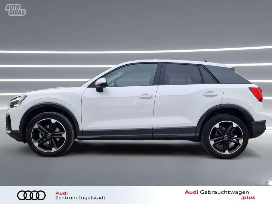 White Audi Q2 2024 in Kaunas, with an engine capacity of 2.00 L and mileage of 13 thousand km for 33197 €, photo 5 on AUTOMOTO.COM.LV