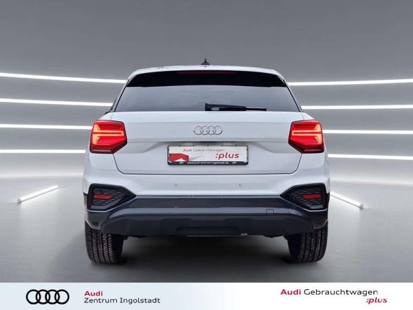 White Audi Q2 2024 in Kaunas, with an engine capacity of 2.00 L and mileage of 13 thousand km for 33197 €, photo 7 on AUTOMOTO.COM.LV