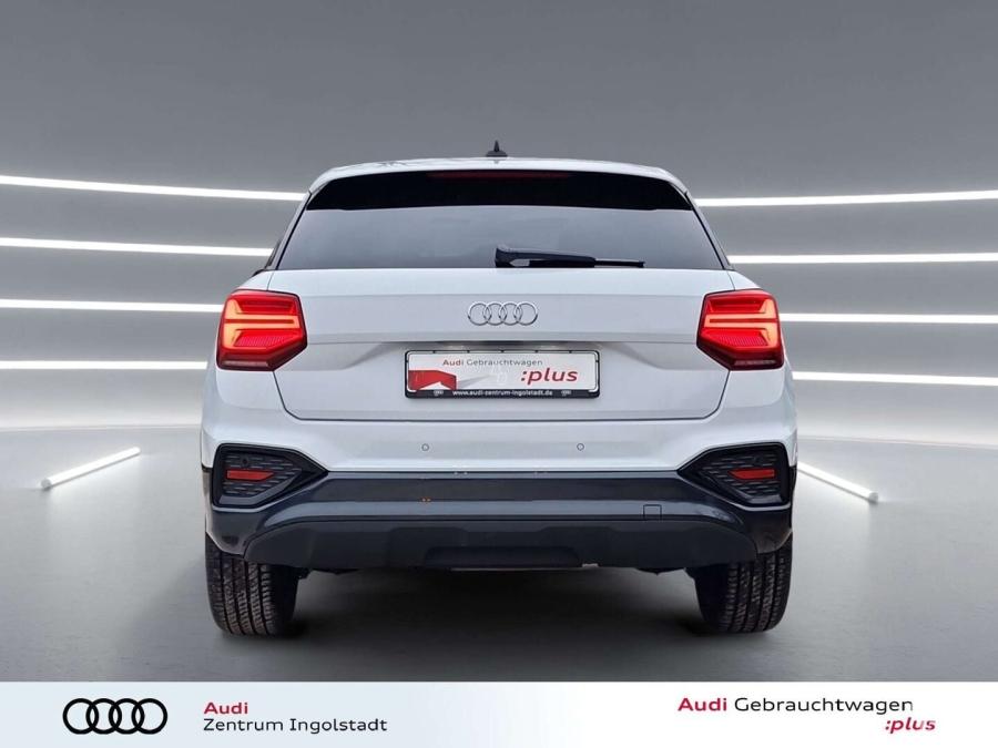 White Audi Q2 2024 in Kaunas, with an engine capacity of 2.00 L and mileage of 13 thousand km for 33197 €, photo 7 on AUTOMOTO.COM.LV