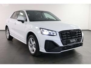 White Audi Q2 2024 in Kaunas, with an engine capacity of 1.50 L and mileage of 17 thousand km for 32669 €, photo 3 on AUTOMOTO.COM.LV