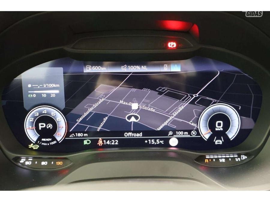 White Audi Q2 2024 in Kaunas, with an engine capacity of 1.50 L and mileage of 17 thousand km for 32669 €, photo 9 on AUTOMOTO.COM.LV