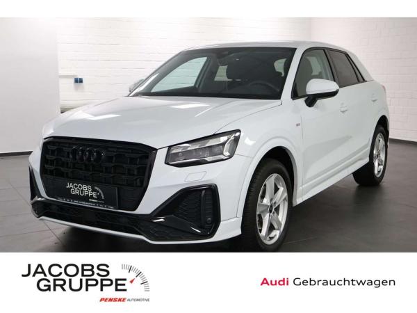 Balts Audi Q2 2024 Kauņa, ar dzinēja tilpumu 1.50 L un nobraukumu 15 tūkst. km par 32659 €, foto 1 vietnē AUTOMOTO.COM.LV