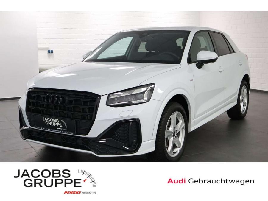 Balts Audi Q2 2024 Kauņa, ar dzinēja tilpumu 1.50 L un nobraukumu 15 tūkst. km par 32659 €, foto 1 vietnē AUTOMOTO.COM.LV