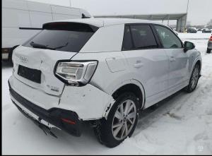 White Audi Q2 2025 in Klaipeda, with an engine capacity of 1.98 L and mileage of 7 thousand km for 14100 €, photo 4 on AUTOMOTO.COM.LV