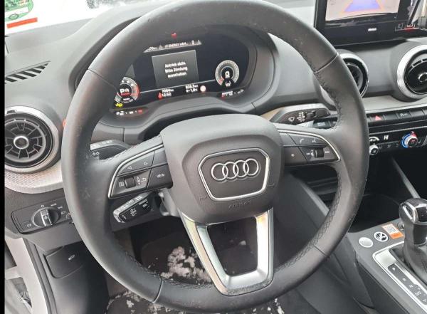 White Audi Q2 2025 in Klaipeda, with an engine capacity of 1.98 L and mileage of 7 thousand km for 14100 €, photo 8 on AUTOMOTO.COM.LV