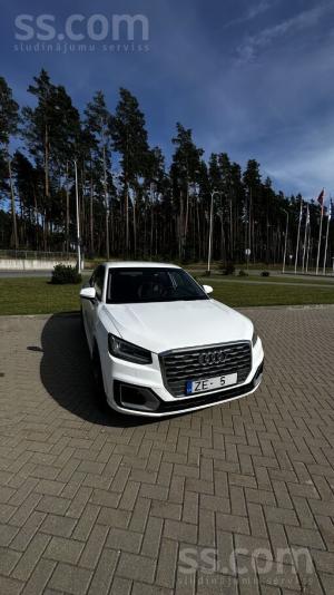 Белый Ауди Ку2 2017 в Рига, объемом двигателя 1.40 л и пробегом 128 тыс. км за 14500 €, фото  на AUTOMOTO.COM.LV