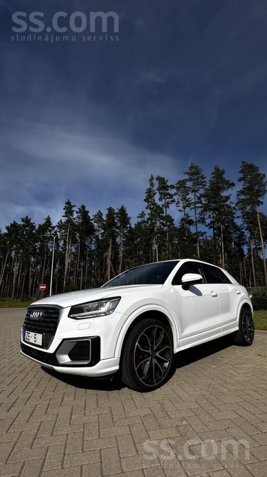 Balts Audi Q2 2017 Rīga, ar dzinēja tilpumu 1.40 L un nobraukumu 128 tūkst. km par 14500 €, foto 3 vietnē AUTOMOTO.COM.LV