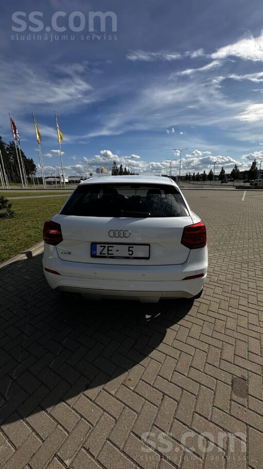 Balts Audi Q2 2017 Rīga, ar dzinēja tilpumu 1.40 L un nobraukumu 128 tūkst. km par 14500 €, foto 5 vietnē AUTOMOTO.COM.LV