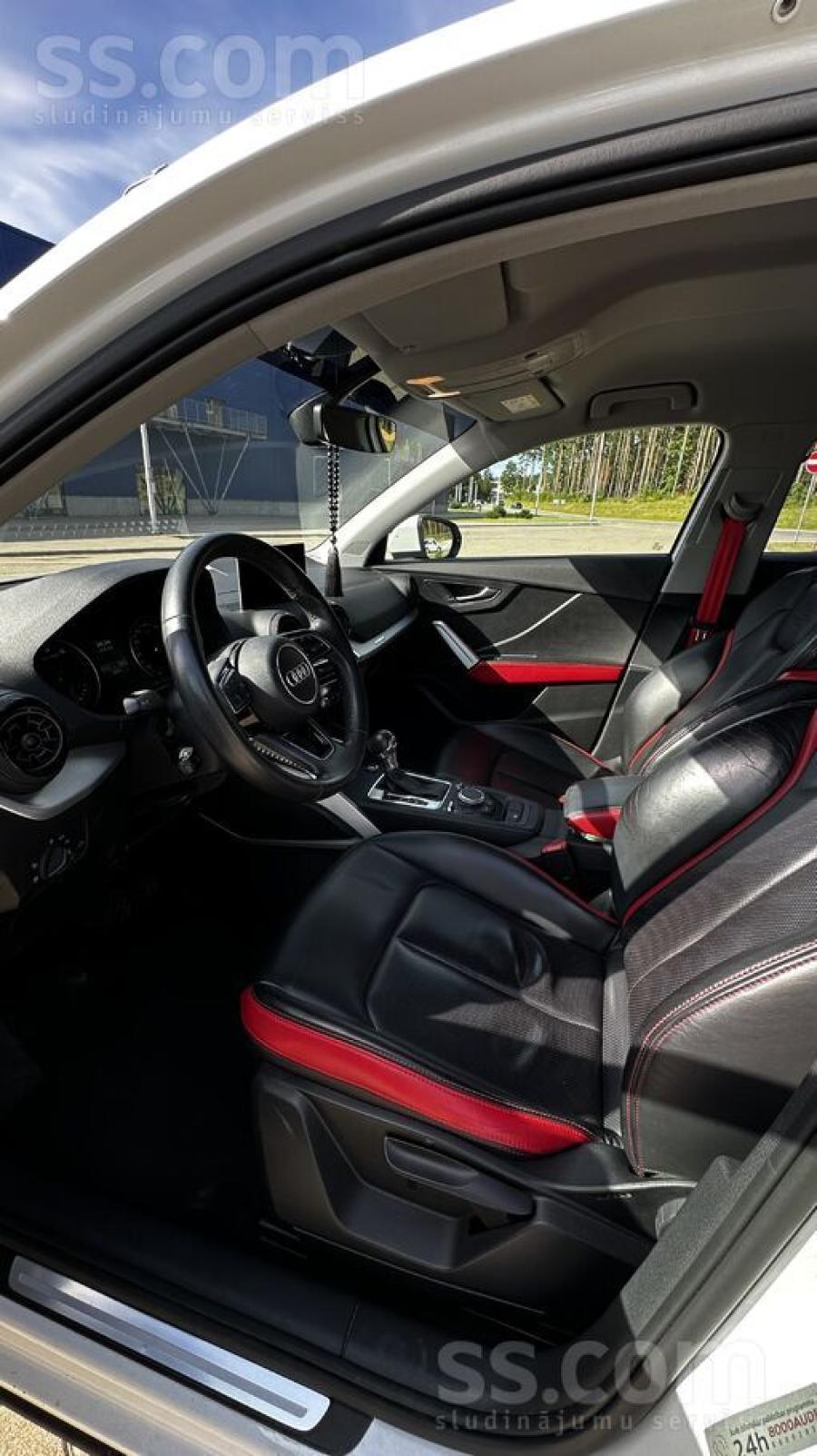 Balts Audi Q2 2017 Rīga, ar dzinēja tilpumu 1.40 L un nobraukumu 128 tūkst. km par 14500 €, foto 7 vietnē AUTOMOTO.COM.LV