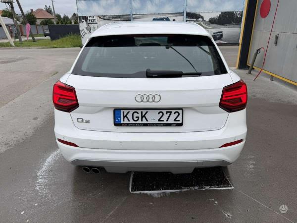 White Audi Q2 2017 in Kaunas, with an engine capacity of 1.40 L and mileage of 104 thousand km for 7150 €, photo 10 on AUTOMOTO.COM.LV