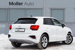 White Audi Q2 2024 in Ventspils, with an engine capacity of 1.50 L and mileage of 13 thousand km for 28800 €, photo 31 on AUTOMOTO.COM.LV