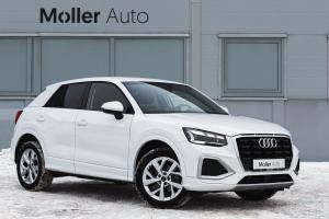 White Audi Q2 2024 in Ventspils, with an engine capacity of 1.50 L and mileage of 13 thousand km for 28800 €, photo 33 on AUTOMOTO.COM.LV