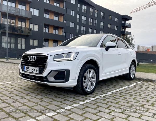 White Audi Q2 2017 in Tallinn, with an engine capacity of 1.60 L and mileage of 95 thousand km for 16000 €, photo 1 on AUTOMOTO.COM.LV