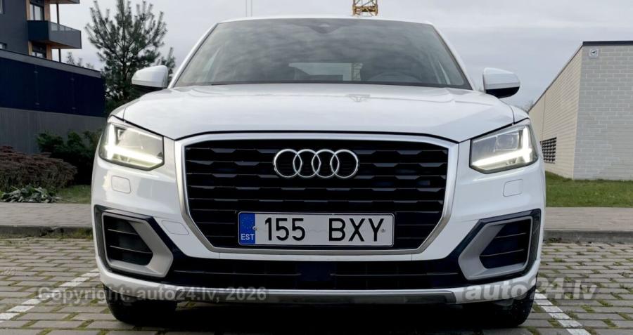 White Audi Q2 2017 in Tallinn, with an engine capacity of 1.60 L and mileage of 95 thousand km for 16000 €, photo 4 on AUTOMOTO.COM.LV