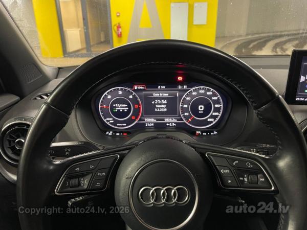 White Audi Q2 2017 in Tallinn, with an engine capacity of 1.60 L and mileage of 95 thousand km for 16000 €, photo 10 on AUTOMOTO.COM.LV
