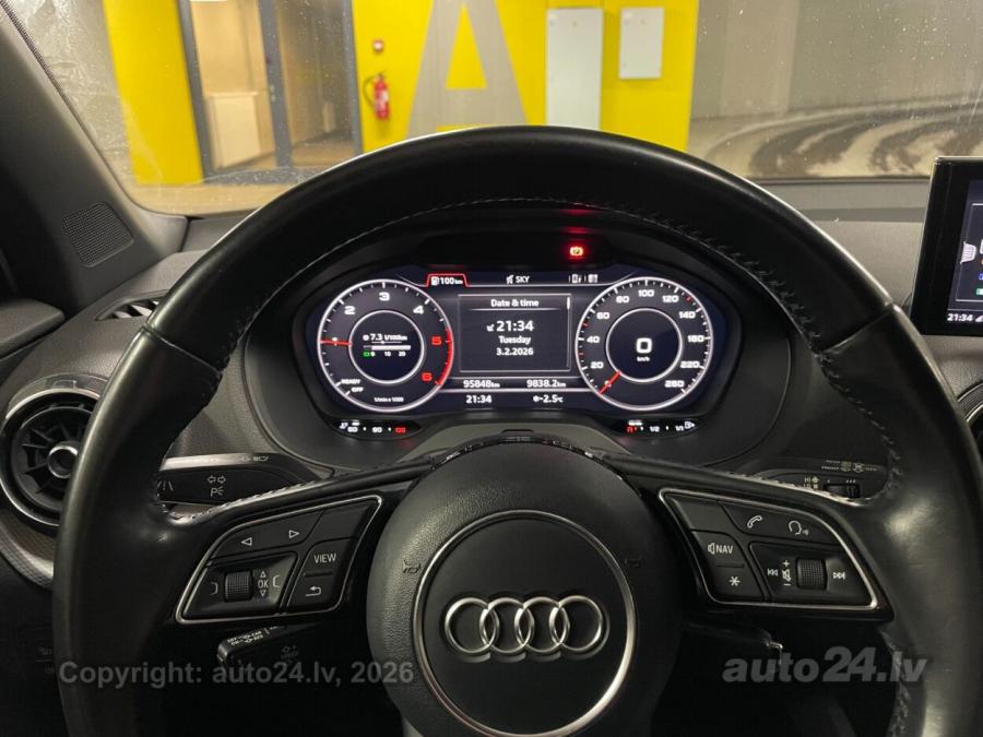 White Audi Q2 2017 in Tallinn, with an engine capacity of 1.60 L and mileage of 95 thousand km for 16000 €, photo 10 on AUTOMOTO.COM.LV