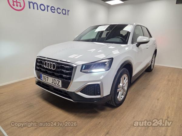 White Audi Q2 2021 in Tallinn, with an engine capacity of 1.50 L and mileage of 66 thousand km for 19900 €, photo 3 on AUTOMOTO.COM.LV