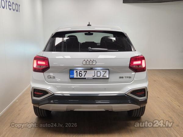 White Audi Q2 2021 in Tallinn, with an engine capacity of 1.50 L and mileage of 66 thousand km for 19900 €, photo 5 on AUTOMOTO.COM.LV
