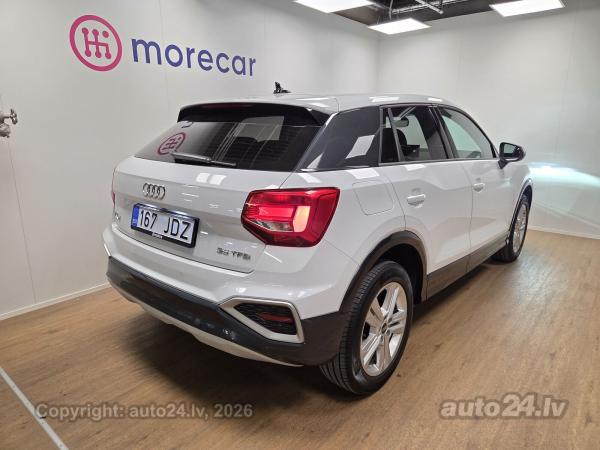 White Audi Q2 2021 in Tallinn, with an engine capacity of 1.50 L and mileage of 66 thousand km for 19900 €, photo 6 on AUTOMOTO.COM.LV