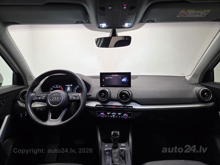 White Audi Q2 2021 in Tallinn, with an engine capacity of 1.50 L and mileage of 66 thousand km for 19900 €, photo 9 on AUTOMOTO.COM.LV