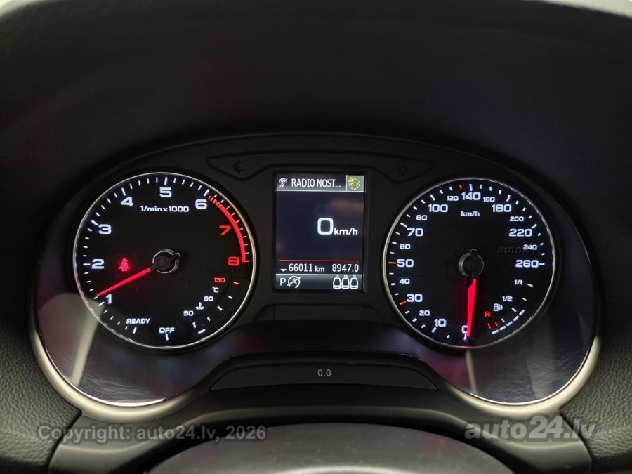 White Audi Q2 2021 in Tallinn, with an engine capacity of 1.50 L and mileage of 66 thousand km for 19900 €, photo 16 on AUTOMOTO.COM.LV