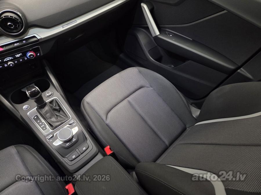 White Audi Q2 2021 in Tallinn, with an engine capacity of 1.50 L and mileage of 66 thousand km for 19900 €, photo 17 on AUTOMOTO.COM.LV