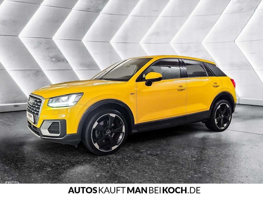 Dzeltens Audi Q2 2017 Kauņa, ar dzinēja tilpumu 1.40 L un nobraukumu 66 tūkst. km par 21875 €, foto 2 vietnē AUTOMOTO.COM.LV