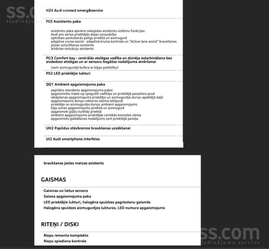 Черный Ауди Ку3 2025 в Рига, объемом двигателя 1.50 л и пробегом 2 тыс. км за 39700 €, фото 15 на AUTOMOTO.COM.LV