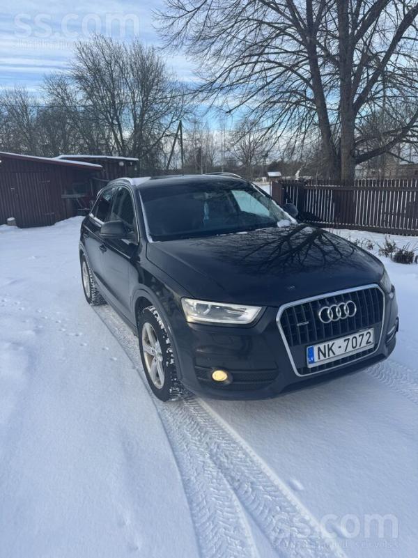Melns Audi Q3 2011 Ventspils, ar dzinēja tilpumu 2.00 L un nobraukumu 290 tūkst. km par 9508 €, foto 1 vietnē AUTOMOTO.COM.LV
