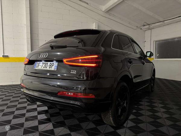 Melns Audi Q3 2011 Kauņa, ar dzinēja tilpumu 2.00 L un nobraukumu 249 tūkst. km par 9350 €, foto 4 vietnē AUTOMOTO.COM.LV