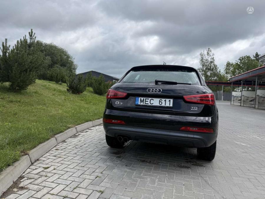 Melns Audi Q3 2011 Kazlų Rūda, ar dzinēja tilpumu 1.97 L un nobraukumu 312 tūkst. km par 9500 €, foto 5 vietnē AUTOMOTO.COM.LV