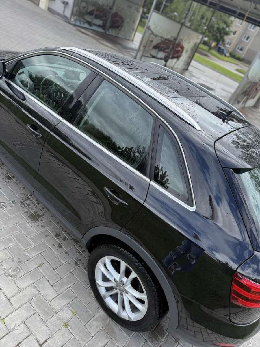 Melns Audi Q3 2011 Kazlų Rūda, ar dzinēja tilpumu 1.97 L un nobraukumu 312 tūkst. km par 9500 €, foto 6 vietnē AUTOMOTO.COM.LV