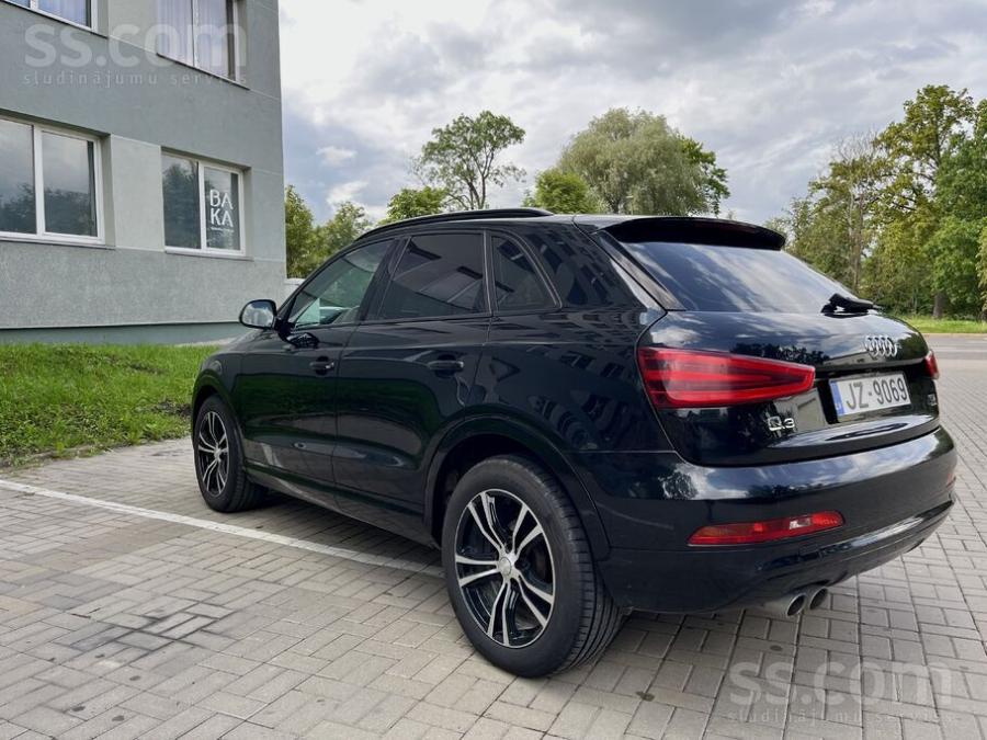 Black Audi Q3 2011 in Jelgava, with an engine capacity of 2.00 L and mileage of 289 thousand km for 9700 €, photo 3 on AUTOMOTO.COM.LV