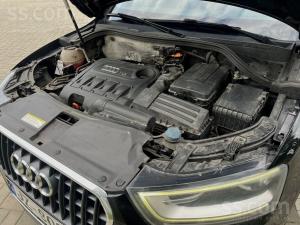 Black Audi Q3 2011 in Jelgava, with an engine capacity of 2.00 L and mileage of 289 thousand km for 9700 €, photo 14 on AUTOMOTO.COM.LV
