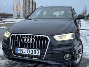 Black Audi Q3 2012 in Vilnius, with an engine capacity of 1.98 L and mileage of 223 thousand km for 8900 €, photo 8 on AUTOMOTO.COM.LV
