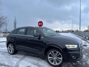 Black Audi Q3 2012 in Vilnius, with an engine capacity of 1.98 L and mileage of 223 thousand km for 8900 €, photo 14 on AUTOMOTO.COM.LV