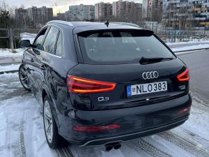 Black Audi Q3 2012 in Vilnius, with an engine capacity of 1.98 L and mileage of 223 thousand km for 8900 €, photo 16 on AUTOMOTO.COM.LV
