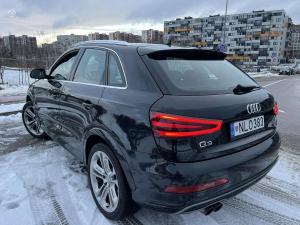 Black Audi Q3 2012 in Vilnius, with an engine capacity of 1.98 L and mileage of 223 thousand km for 8900 €, photo 17 on AUTOMOTO.COM.LV