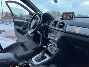Black Audi Q3 2012 in Vilnius, with an engine capacity of 1.98 L and mileage of 223 thousand km for 8900 €, photo 28 on AUTOMOTO.COM.LV