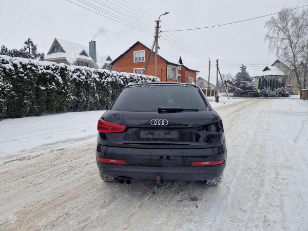 Black Audi Q3 2012 in Panevezys, with an engine capacity of 2.00 L and mileage of 300 thousand km for 6990 €, photo 6 on AUTOMOTO.COM.LV