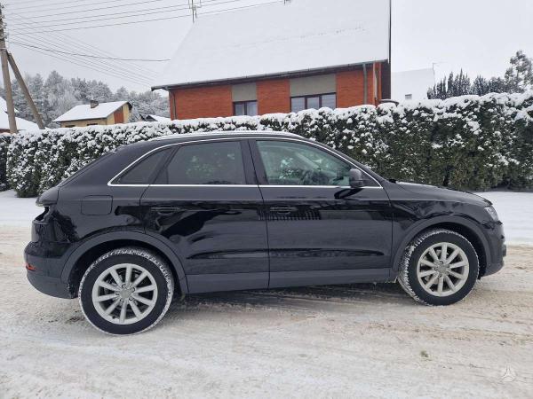 Black Audi Q3 2012 in Panevezys, with an engine capacity of 2.00 L and mileage of 300 thousand km for 6990 €, photo 8 on AUTOMOTO.COM.LV