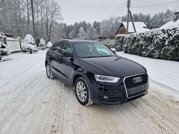 Black Audi Q3 2012 in Panevezys, with an engine capacity of 2.00 L and mileage of 300 thousand km for 6990 €, photo 10 on AUTOMOTO.COM.LV