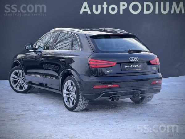 Black Audi Q3 2012 in Riga, with an engine capacity of 2.00 L and mileage of 224 thousand km for 13990 €, photo 2 on AUTOMOTO.COM.LV