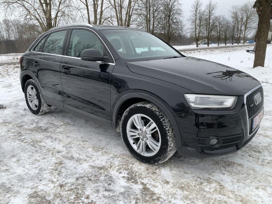Melns Audi Q3 2012 Ogre, ar dzinēja tilpumu 2.00 L un nobraukumu 210 tūkst. km par 10970 €, foto 1 vietnē AUTOMOTO.COM.LV
