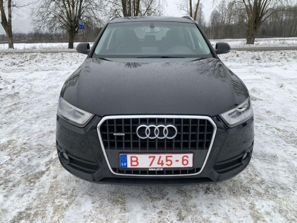 Black Audi Q3 2012 in Ogre, with an engine capacity of 2.00 L and mileage of 210 thousand km for 10970 €, photo 2 on AUTOMOTO.COM.LV