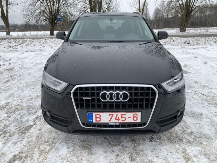 Melns Audi Q3 2012 Ogre, ar dzinēja tilpumu 2.00 L un nobraukumu 210 tūkst. km par 10970 €, foto 2 vietnē AUTOMOTO.COM.LV