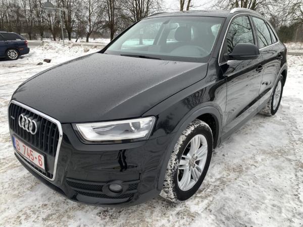 Black Audi Q3 2012 in Ogre, with an engine capacity of 2.00 L and mileage of 210 thousand km for 10970 €, photo 3 on AUTOMOTO.COM.LV