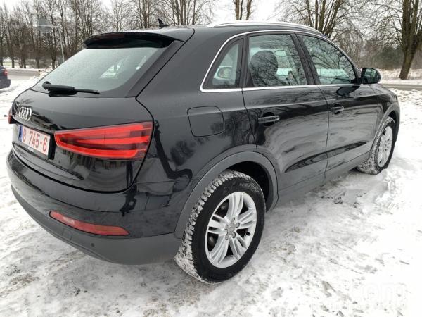 Black Audi Q3 2012 in Ogre, with an engine capacity of 2.00 L and mileage of 210 thousand km for 10970 €, photo 7 on AUTOMOTO.COM.LV