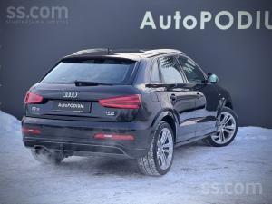 Black Audi Q3 2012 in Riga, with an engine capacity of 2.00 L and mileage of 224 thousand km for 13350 €, photo 4 on AUTOMOTO.COM.LV