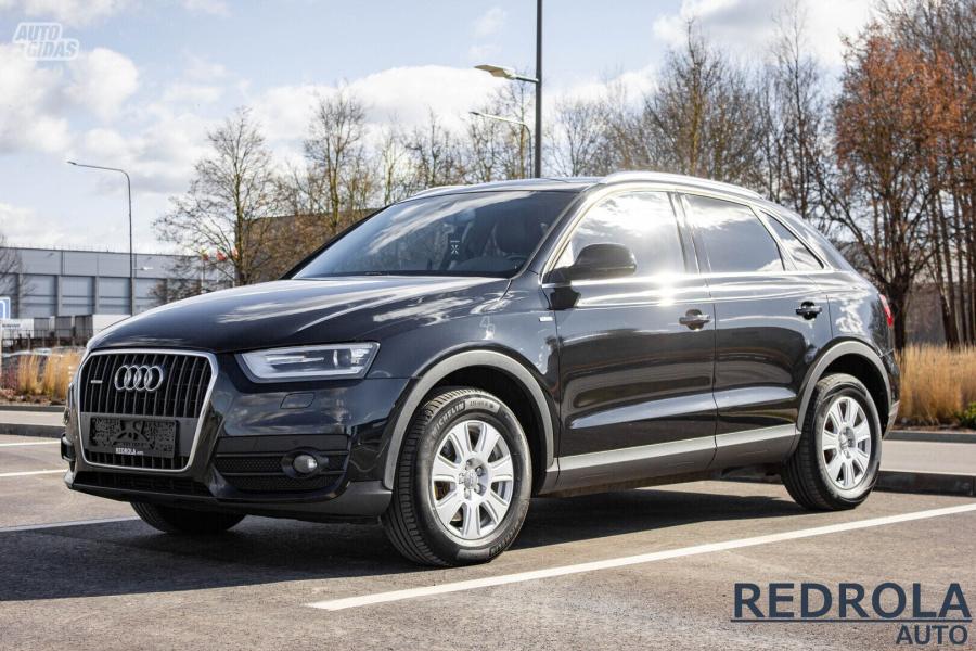 Melns Audi Q3 2012 Kauņa, ar dzinēja tilpumu 2.00 L un nobraukumu 293 tūkst. km par 9900 €, foto 1 vietnē AUTOMOTO.COM.LV